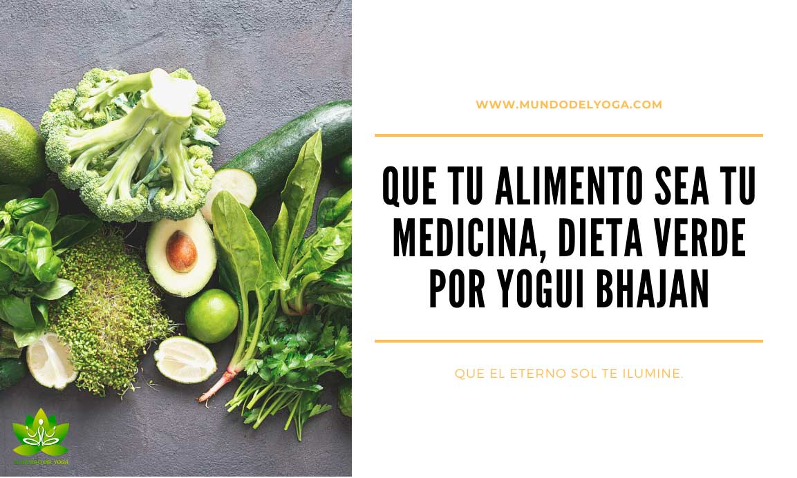 Dieta Verde - El Mundo del Yoga